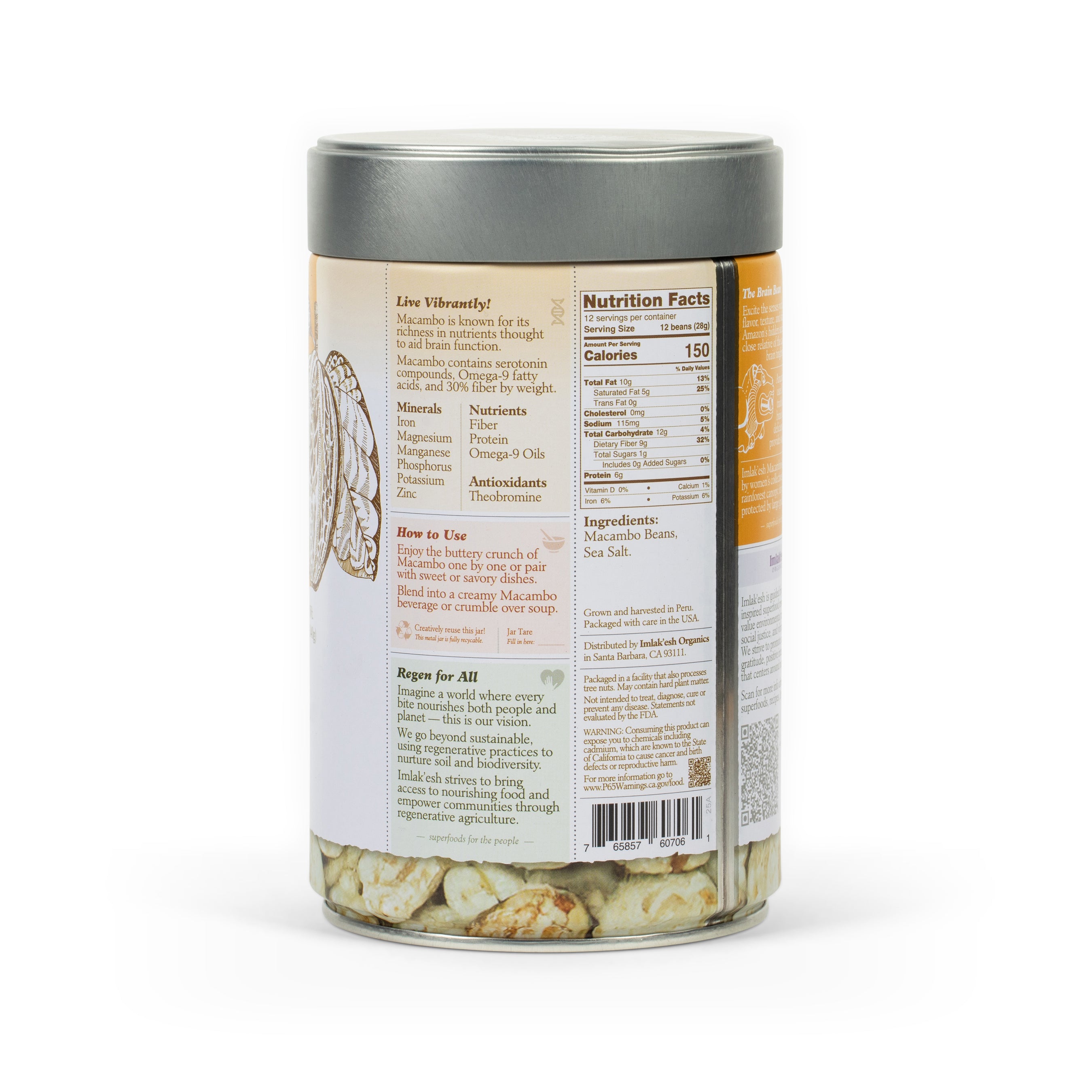 Macambo Beans — Imlak'esh Organics