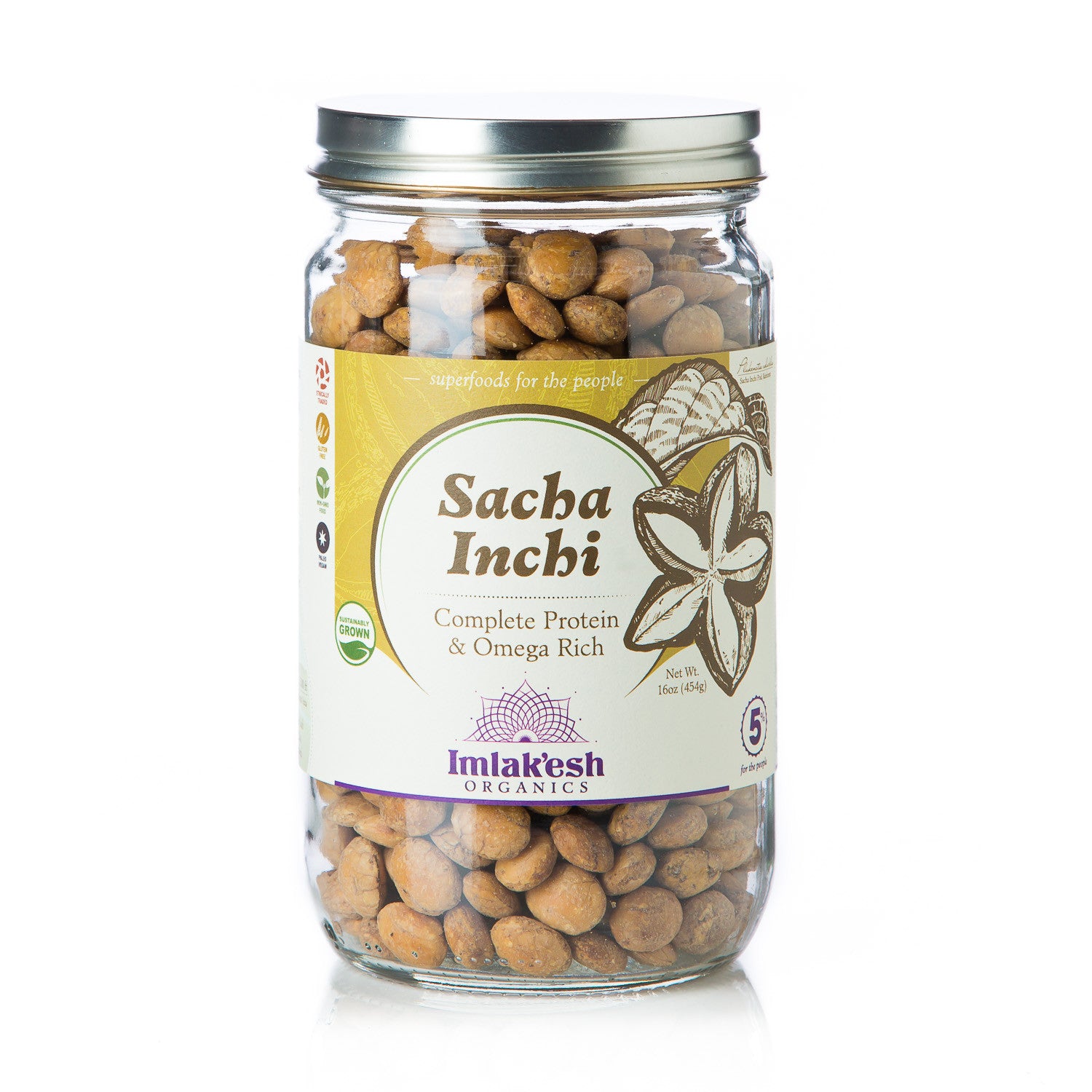 Organic Sacha Inchi Nuts — Imlak'esh Organics